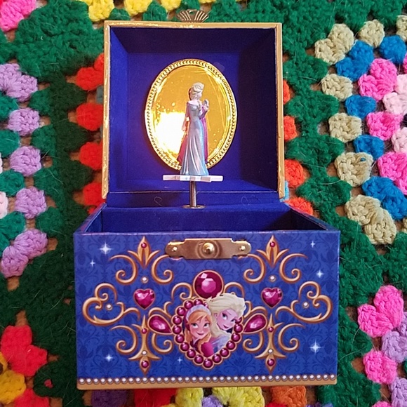 Disney | Accessories | Disney Parks Frozen Bundle Music Box Backpack ...